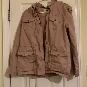 Outer Edge | Jackets & Coats | Dusty Pink Anorak Jacket | Poshmark